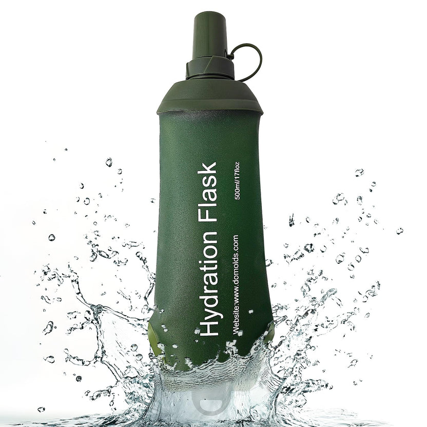 FR Soft Flask Collapsible Soft Water Bottle Running Water Bottle for H ...